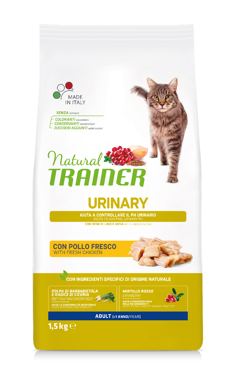 Natural Trainer Cat Urinary, su vištiena — Fitoveta