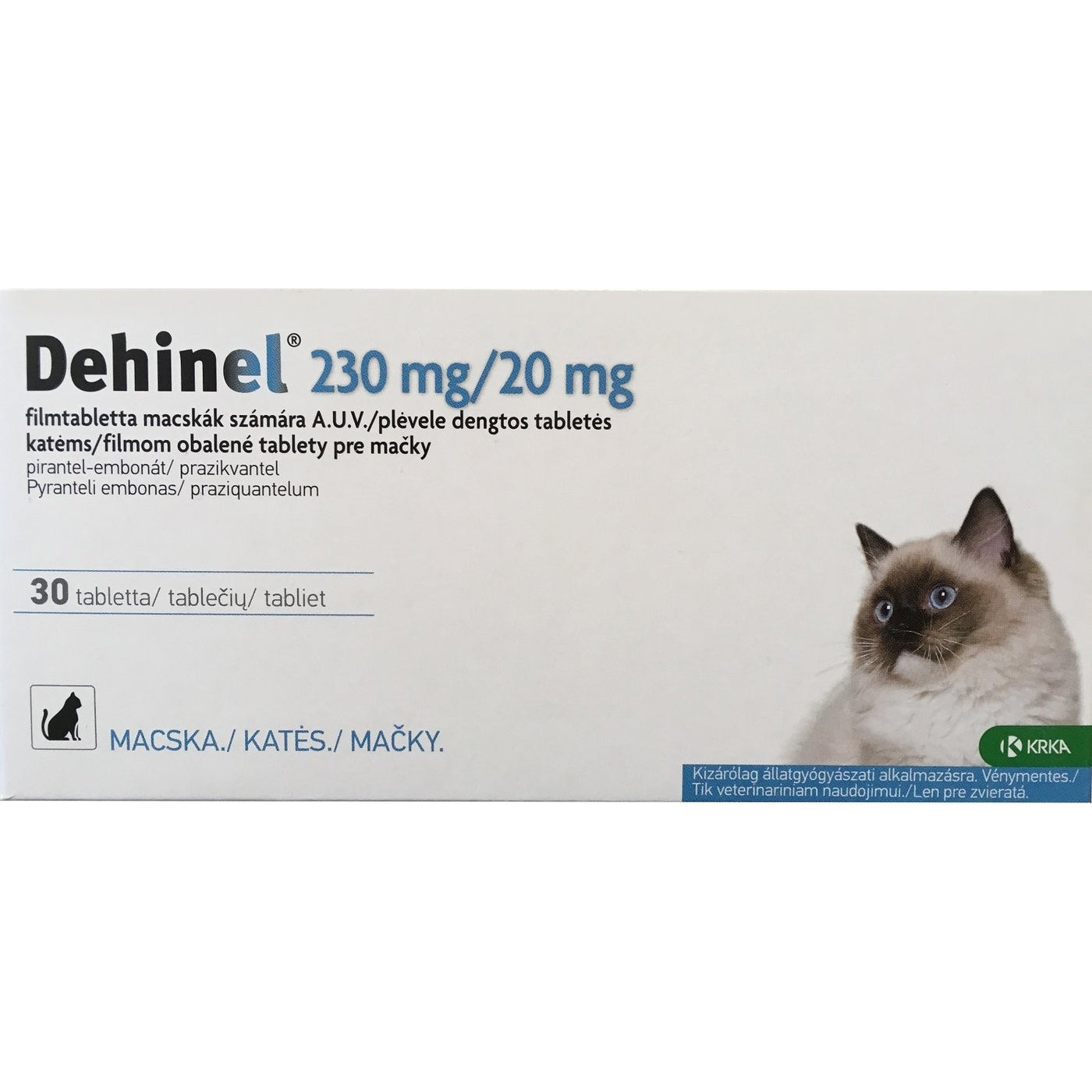 Dehinel 230 Mg/20 Mg Tabletė Katėms N1 — Fitoveta